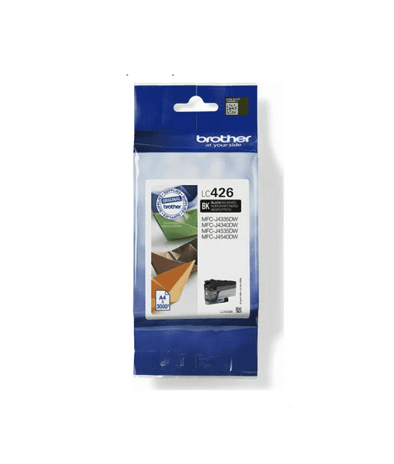 ראש דיו שחור מקורי brother LC426BK - ענק הדיו